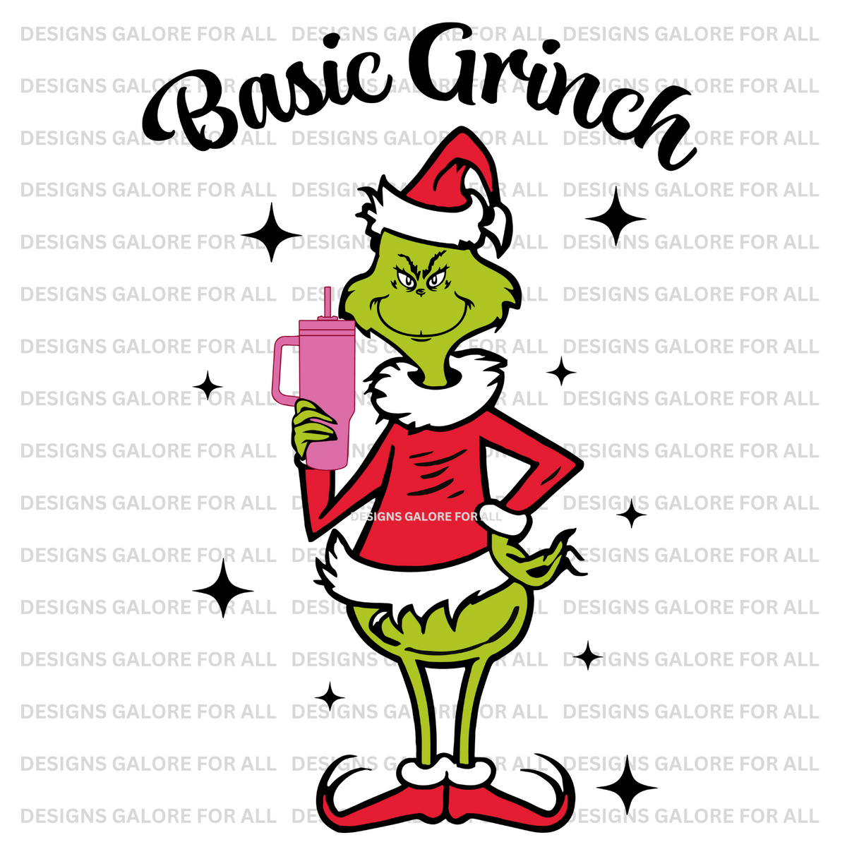 Grinch Basic DTF – DesignsGaloreForAll